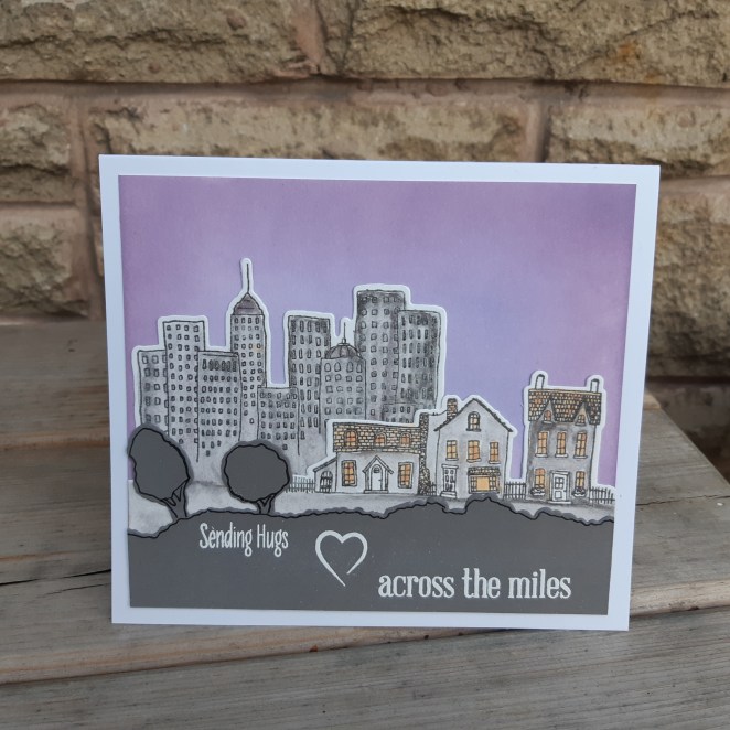 Colourful City Scapes – loopyloocards