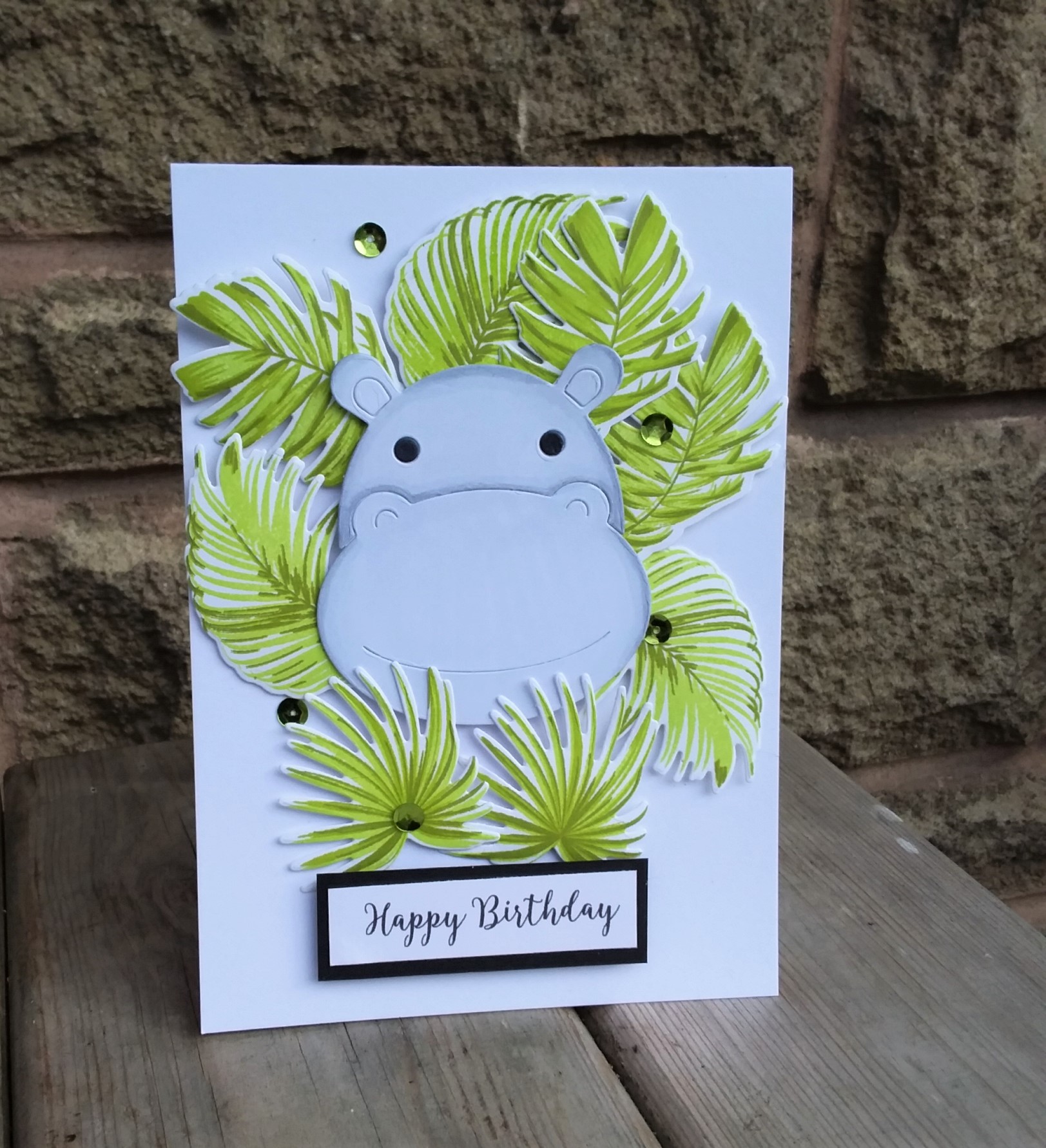 Hippo Birthday – loopyloocards