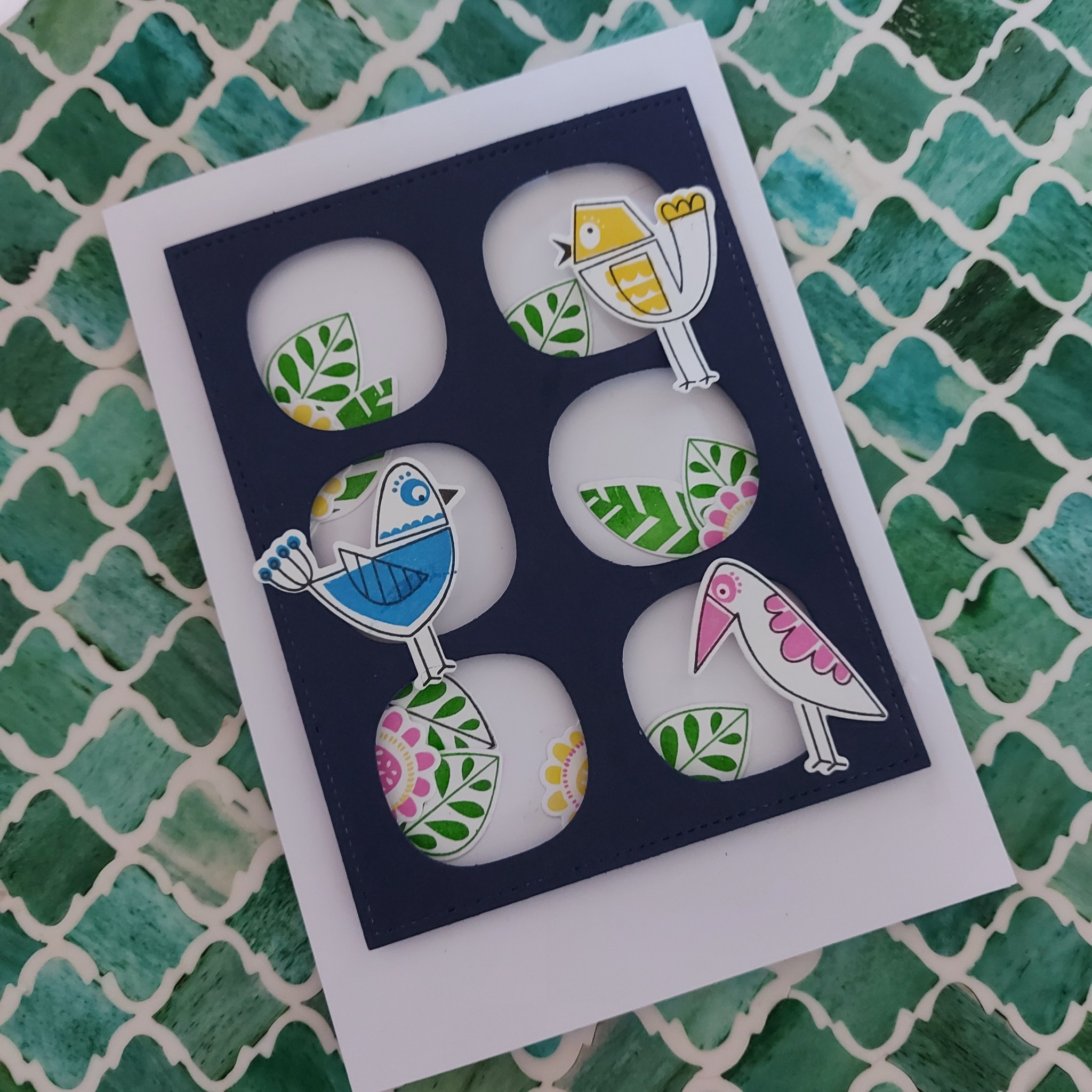 More Mod Birds – loopyloocards