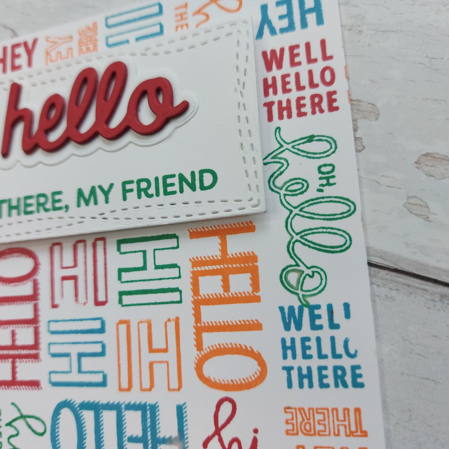 Saying Hello….. – loopyloocards