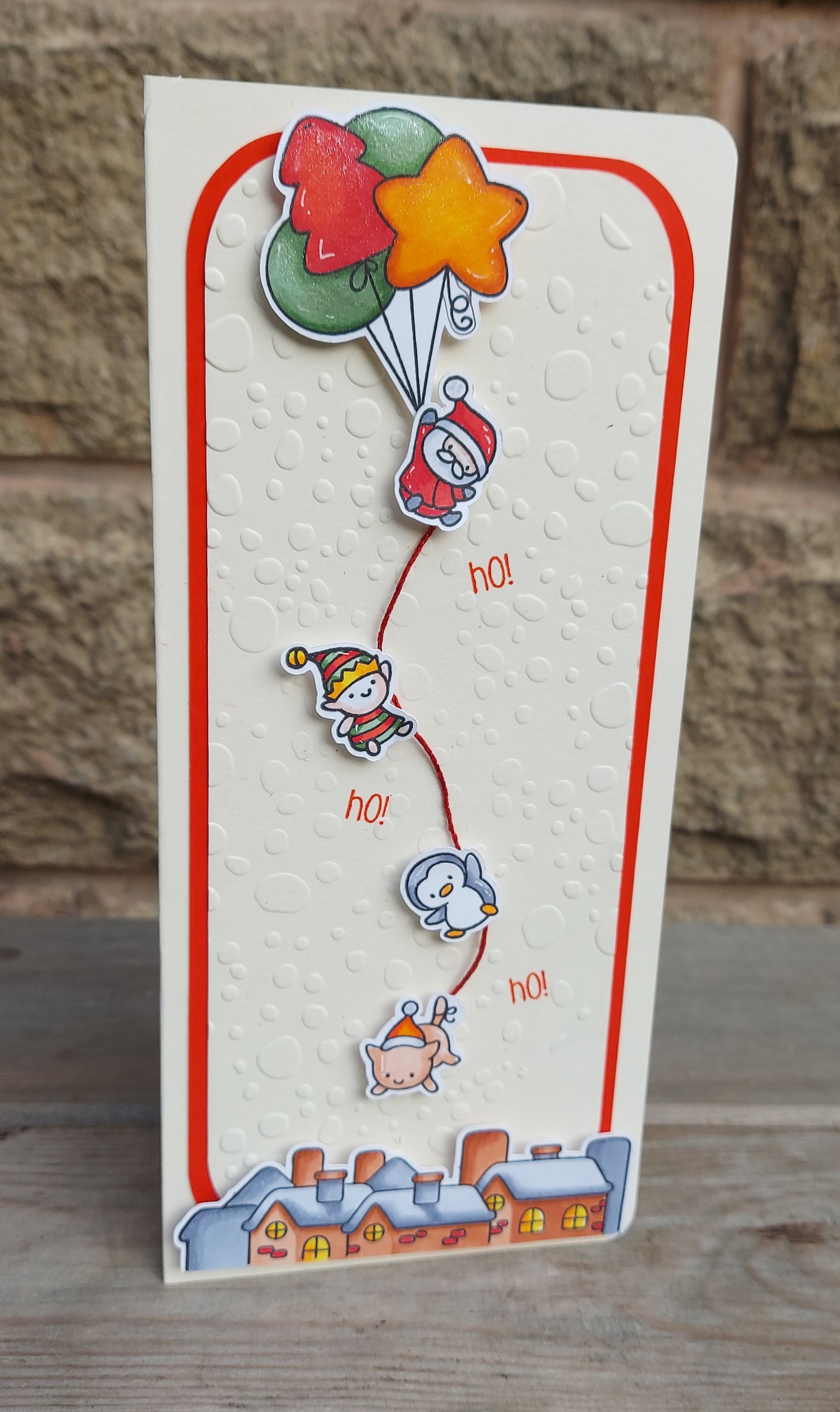 Balloon Christmas – loopyloocards