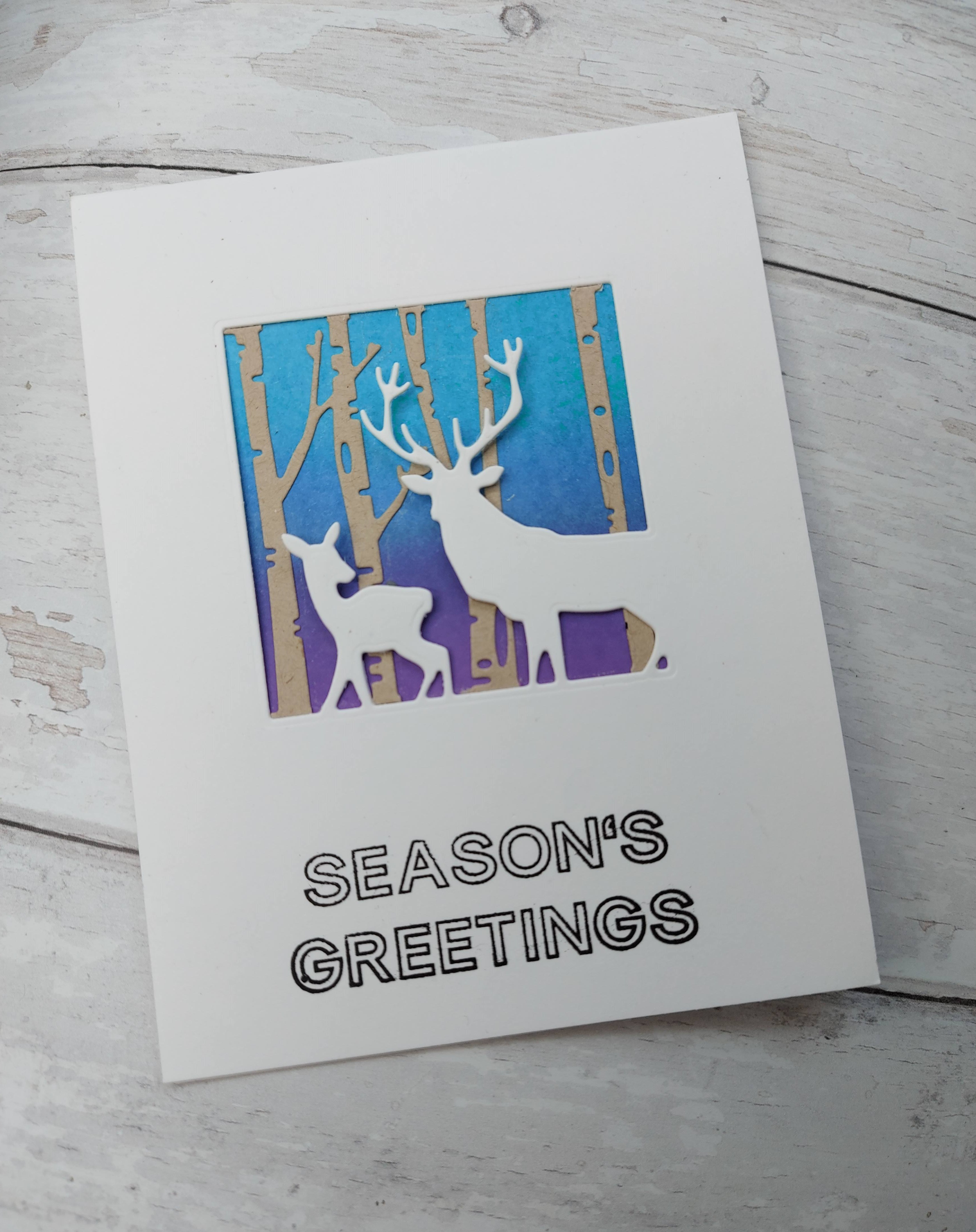 Deer Season’s Greetings – loopyloocards