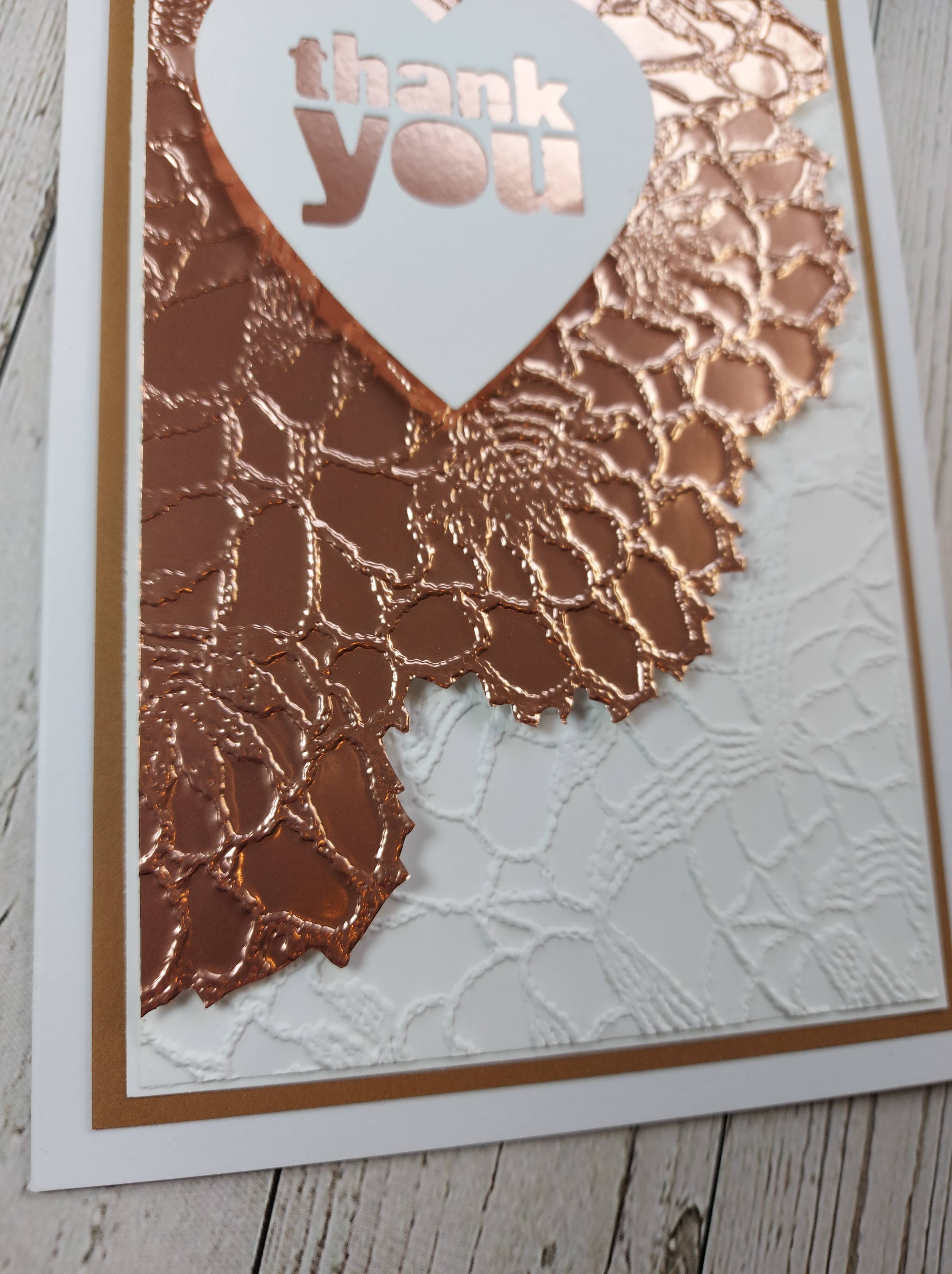 Shiny Thank You – loopyloocards