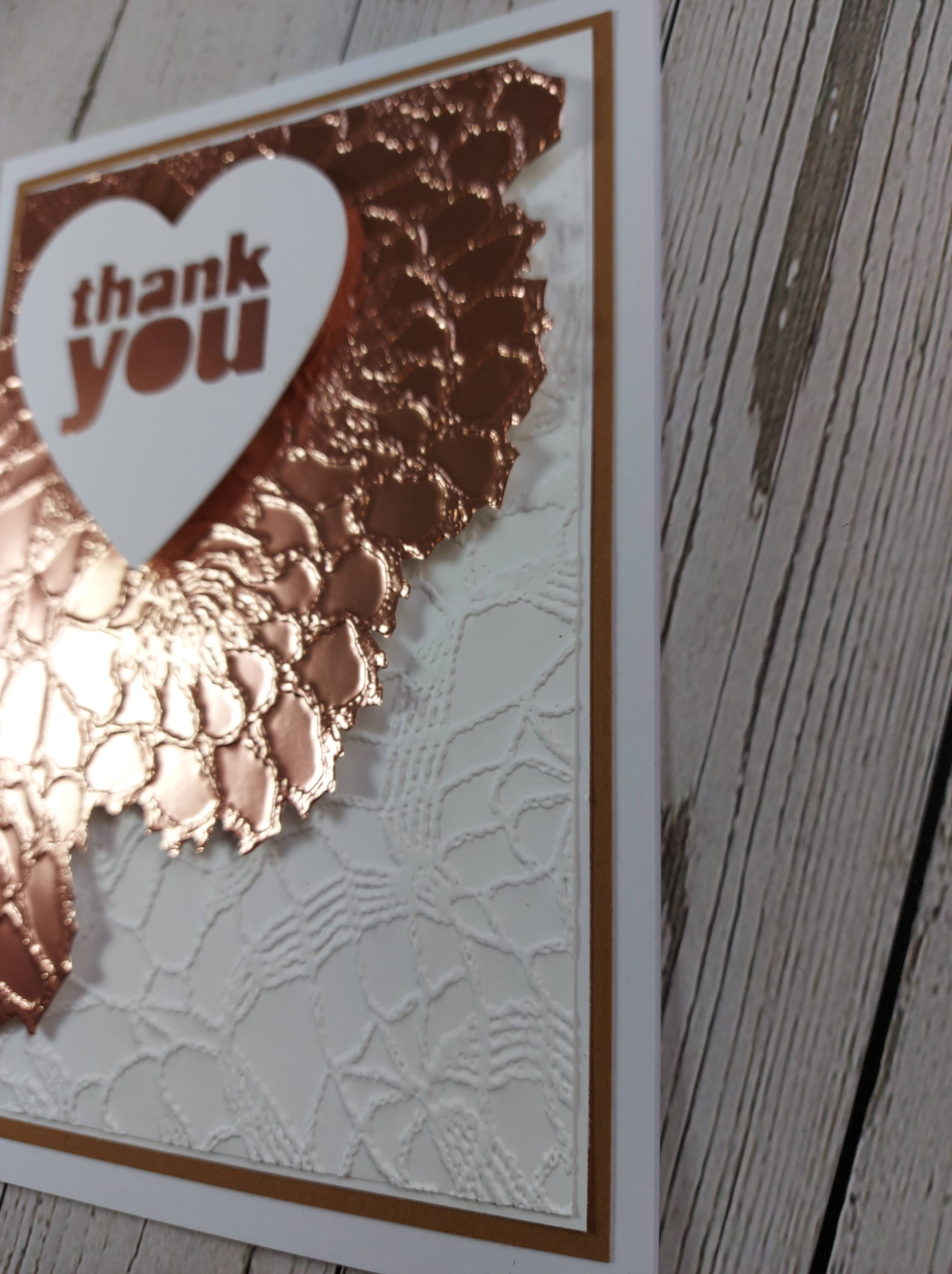 Shiny Thank You – loopyloocards