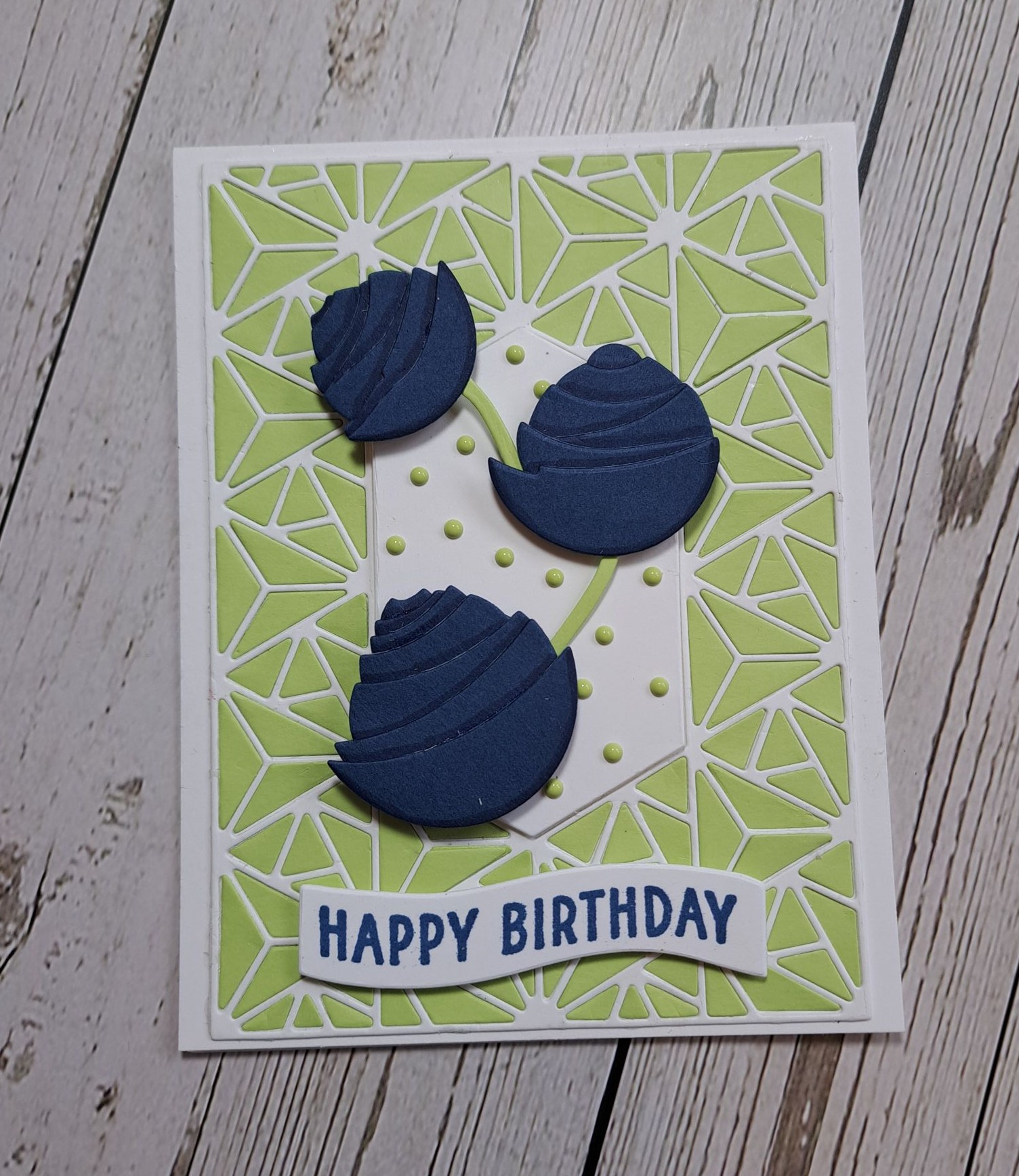 Geometric Birthday – loopyloocards