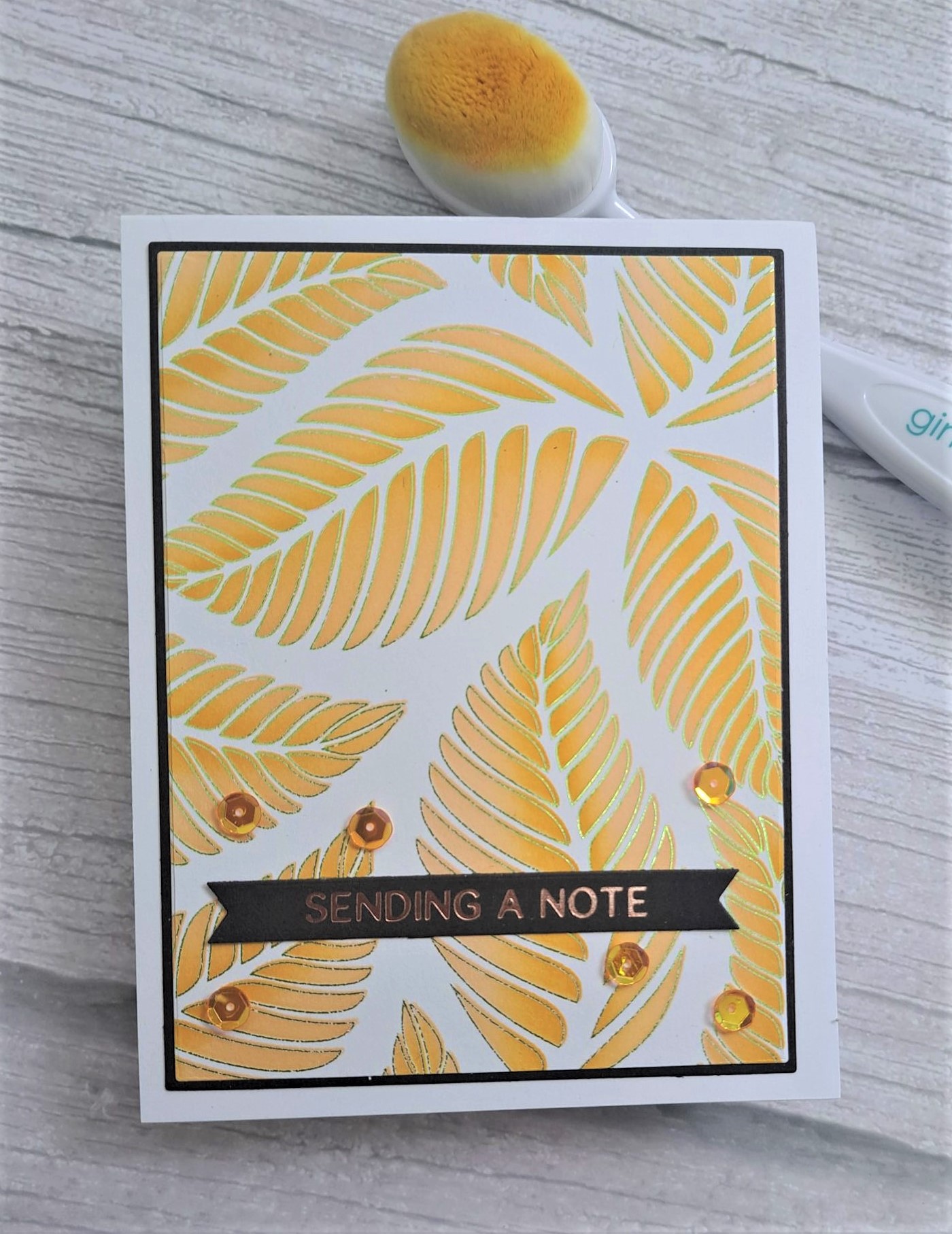 Sending A Note – loopyloocards