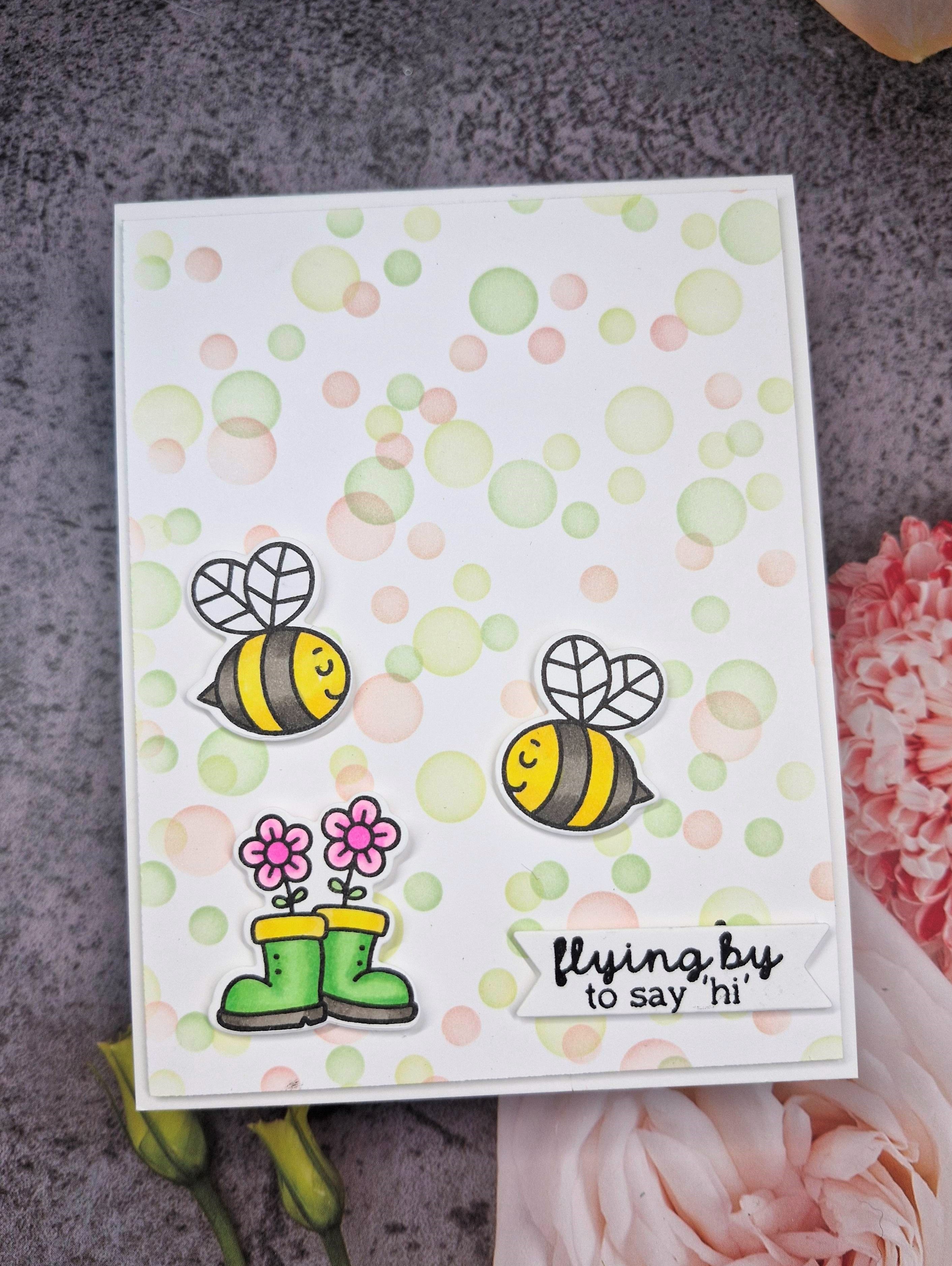 Flying By To Say Hi…. – loopyloocards