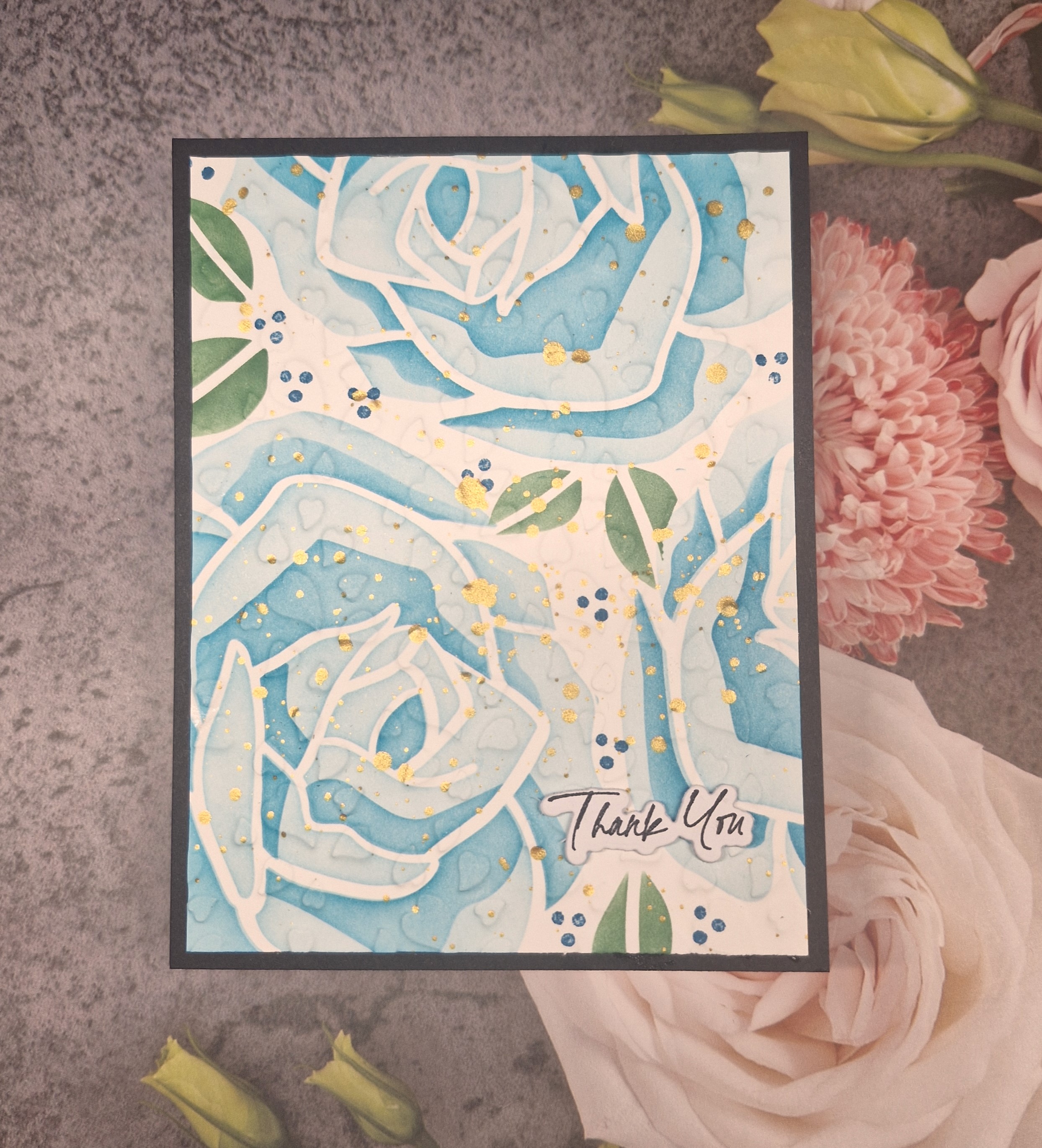 Roses Thank You – loopyloocards