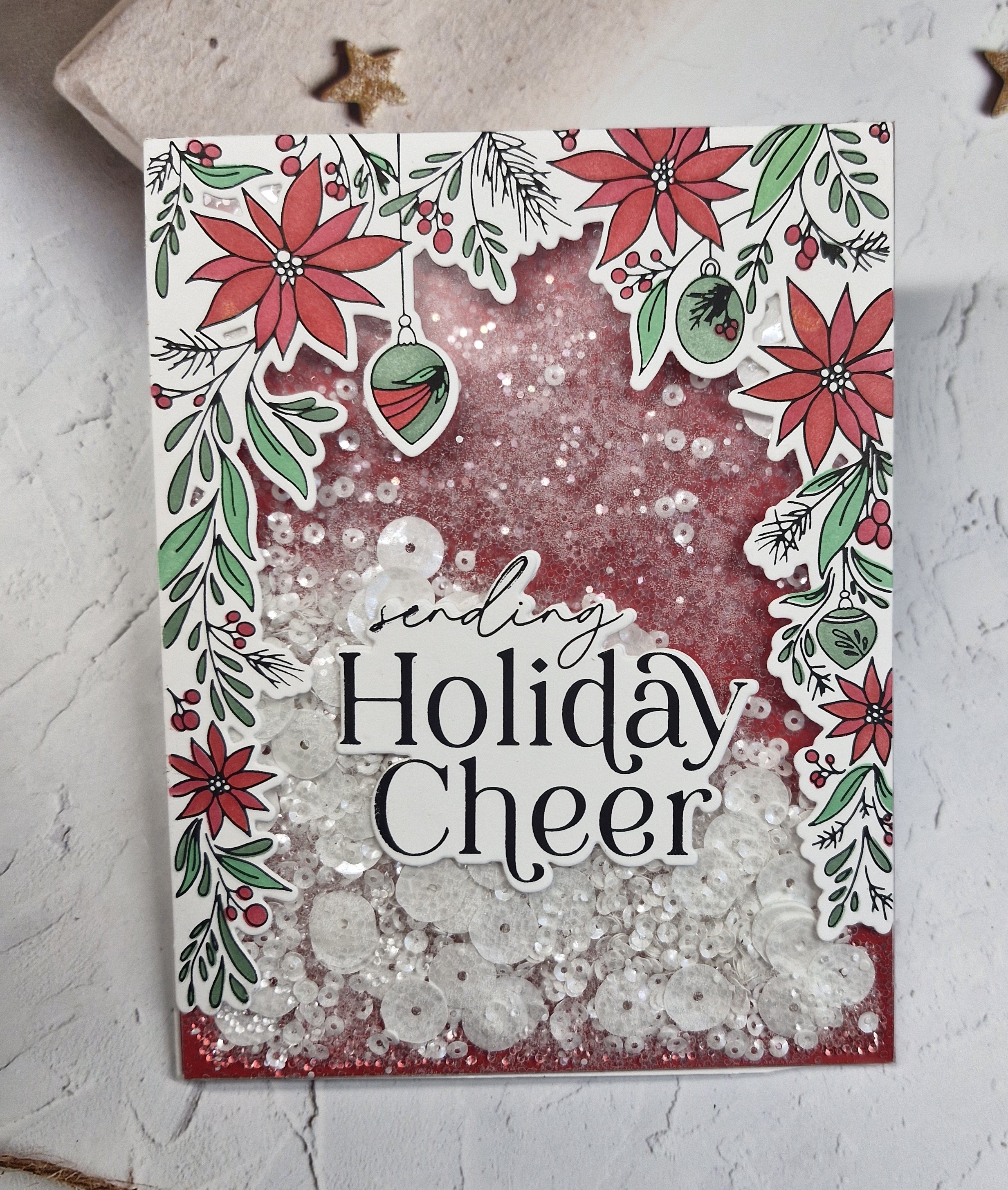 Shaker Holiday Cheer – loopyloocards
