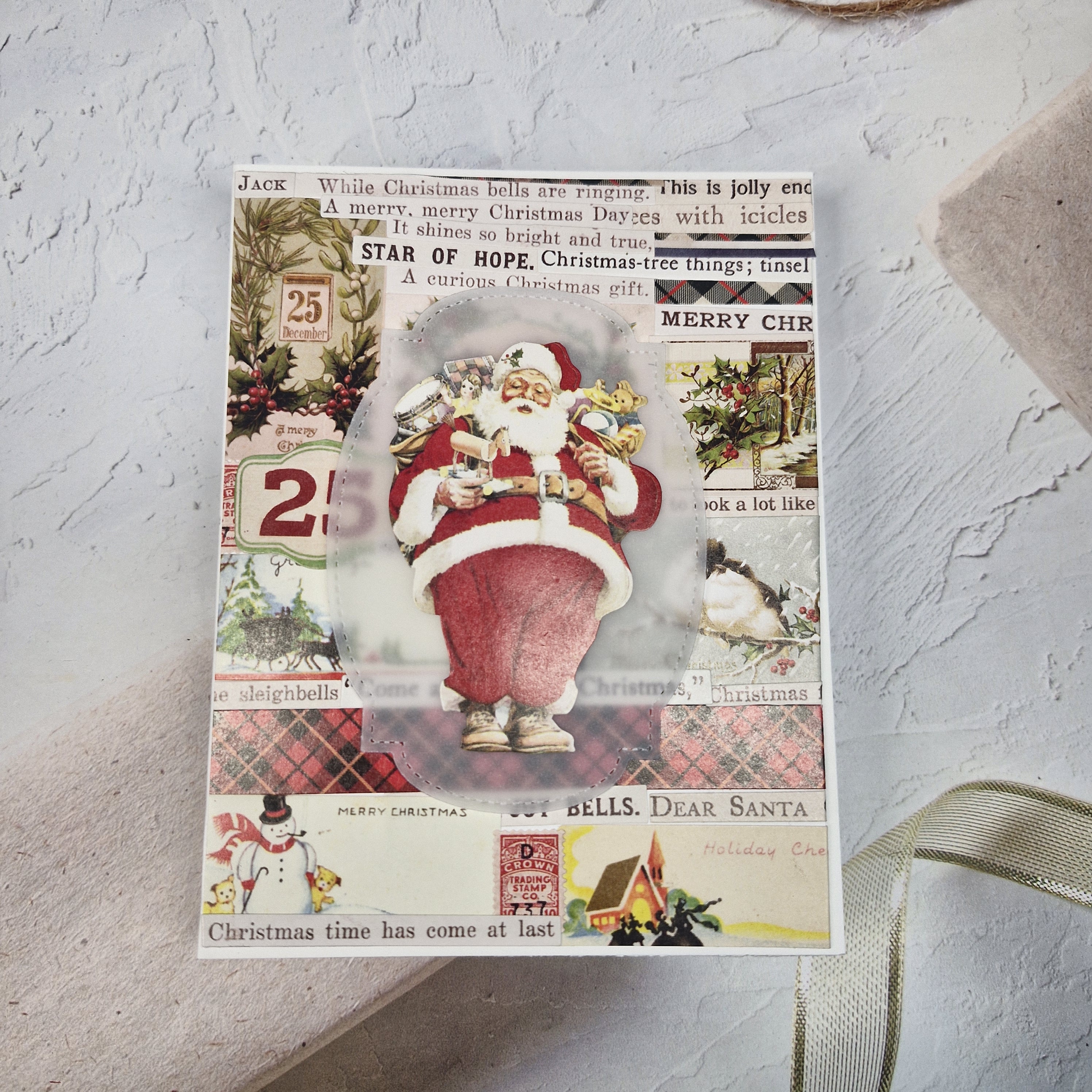 Greetings from Santa – loopyloocards