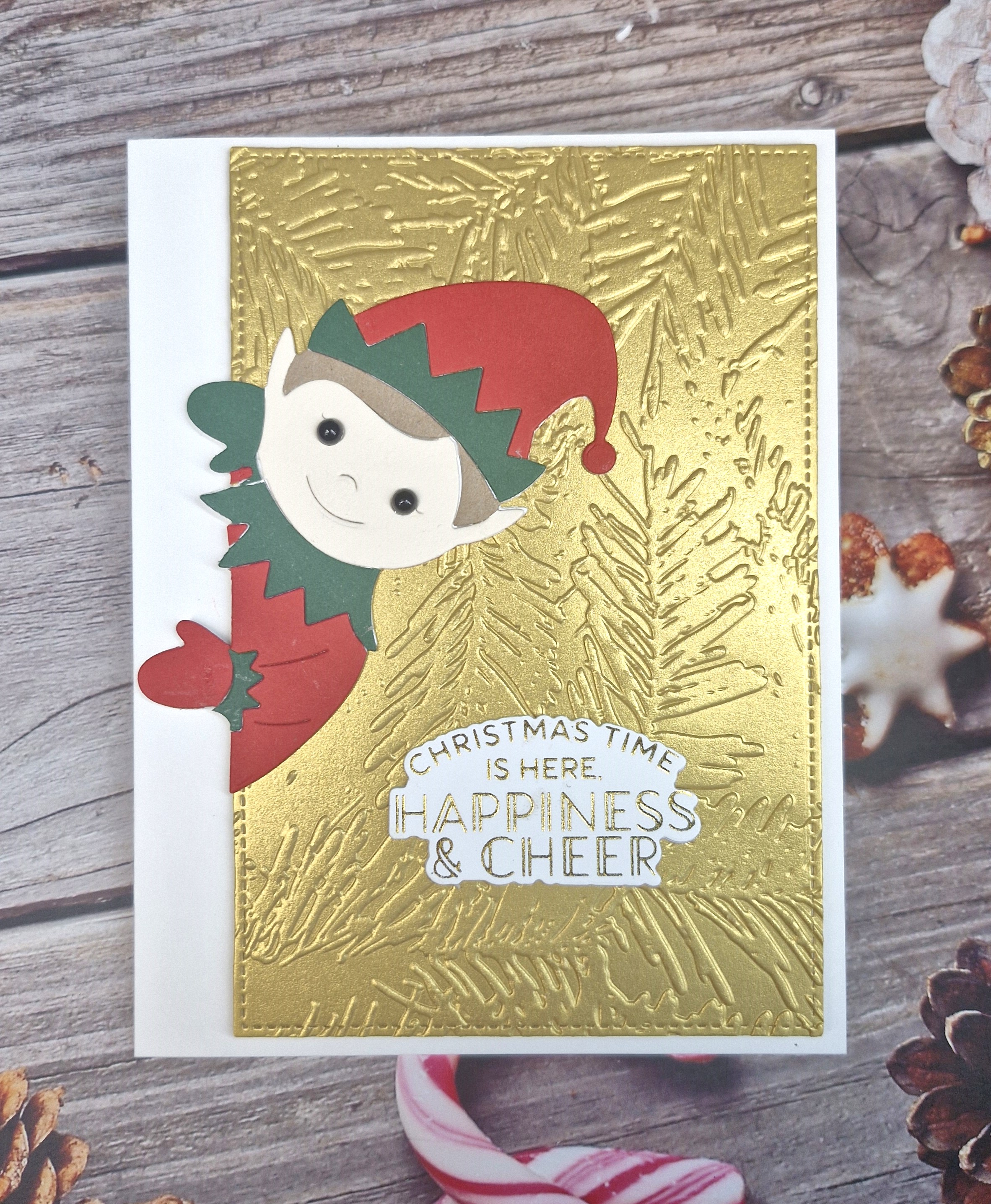Elf Christmas Cheer – loopyloocards